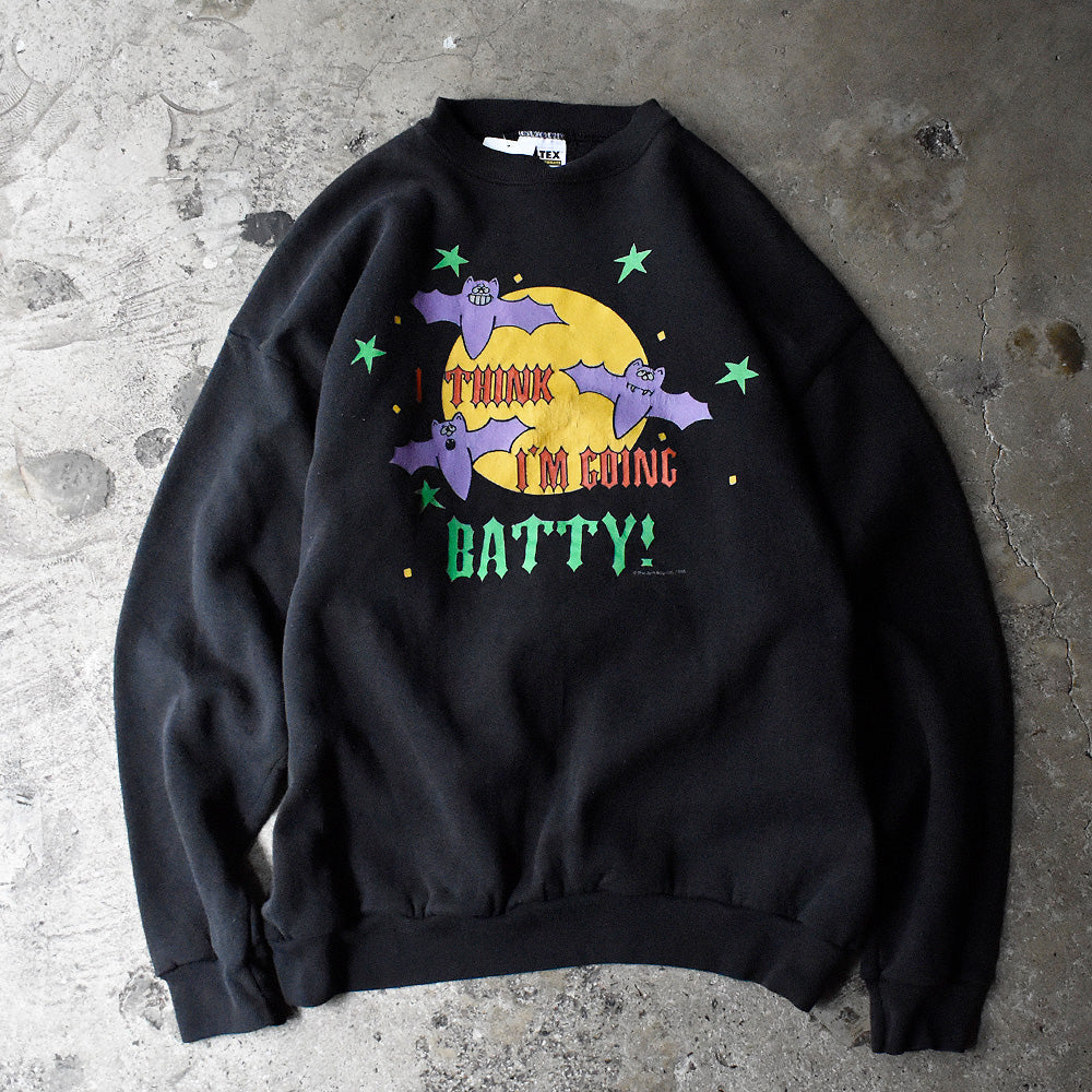90's “I Think I'm Going Batty” スウェット 241020 – LABORATORY®