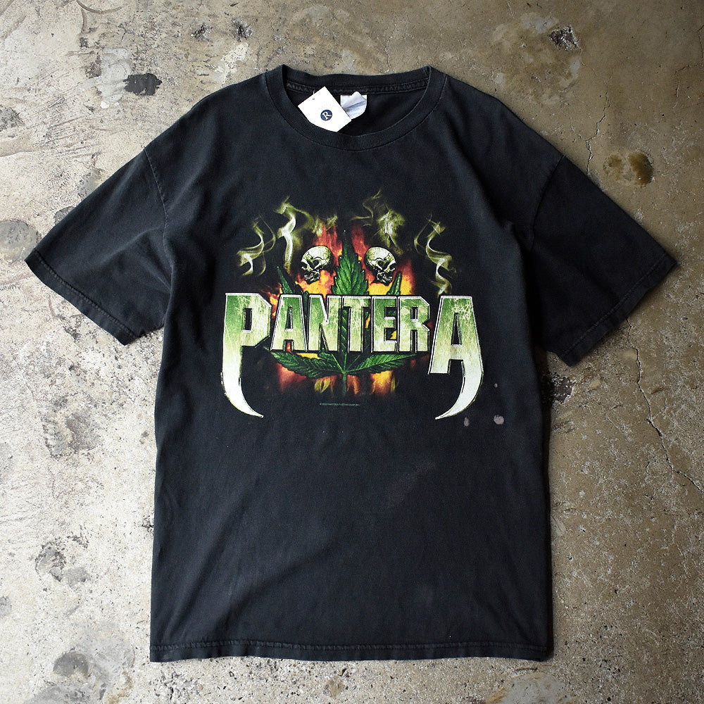 Y2K Pantera “Skull×Marijuana” Tシャツ 250627H – LABORATORY®